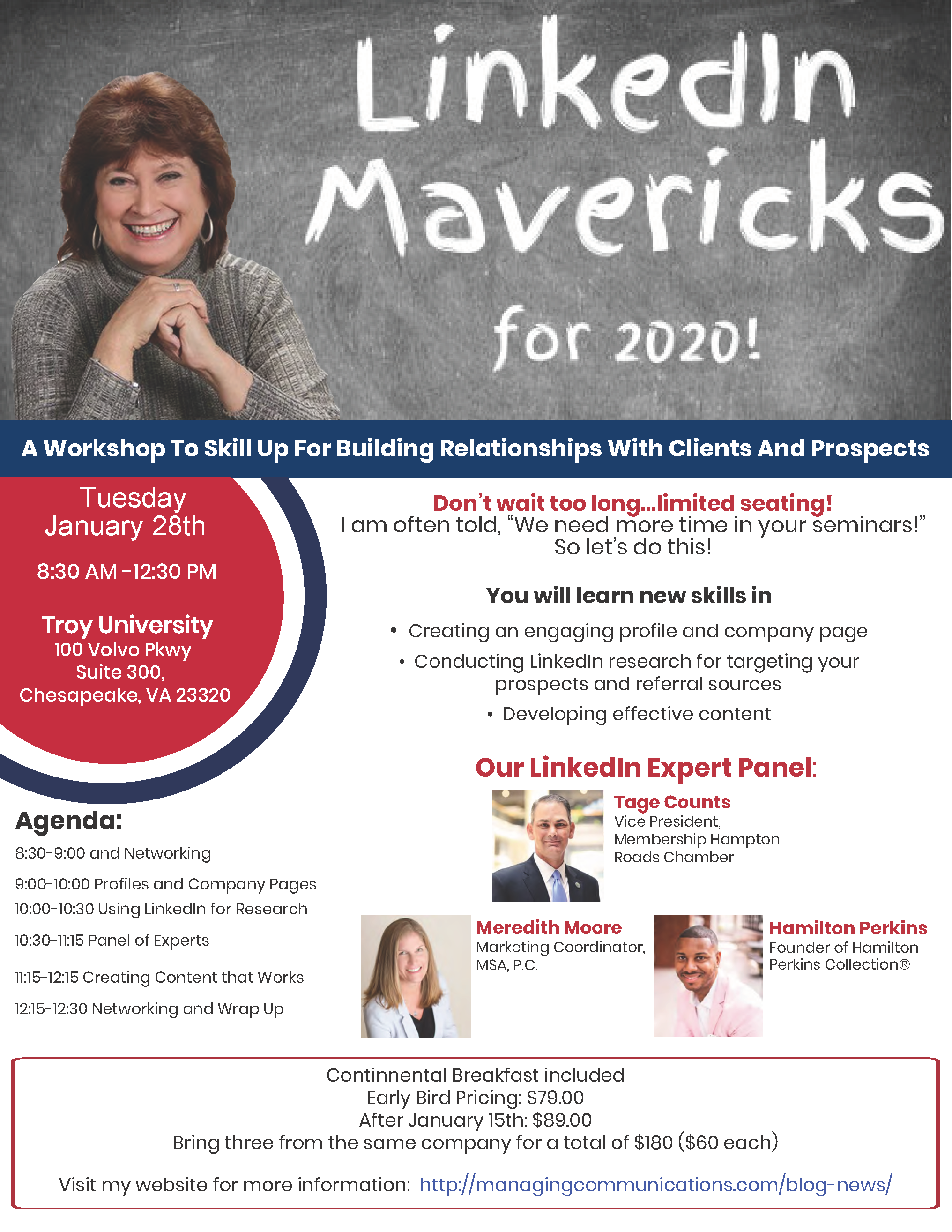 LinkedIn Mavericks For 2020 - Managing Communications Consulting